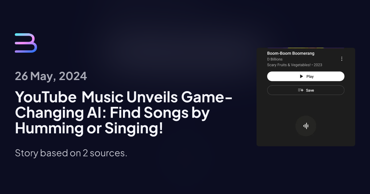 YouTube Music Unveils Game-Changing AI: Find Songs by Humming or ...