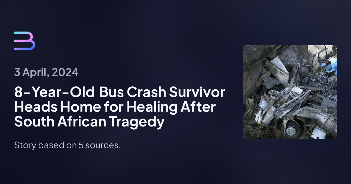 8-Year-Old Bus Crash Survivor Heads Home for Healing After South ...