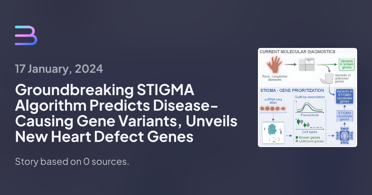 Groundbreaking STIGMA Algorithm Predicts Disease-Causing Gene Variants ...